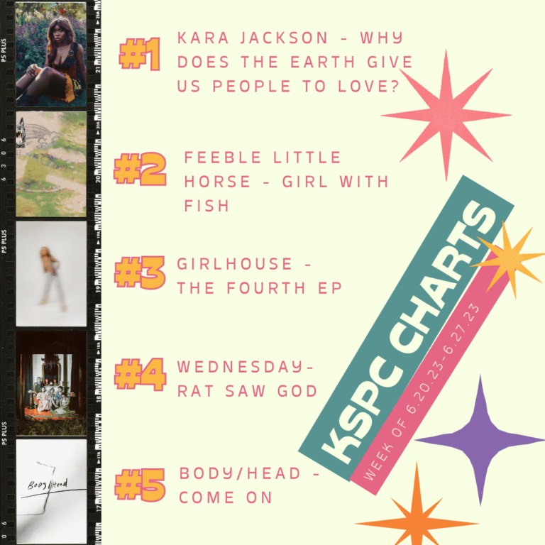 KSPC Charts 6/20/23-6/27/23 | KSPC 88.7FM